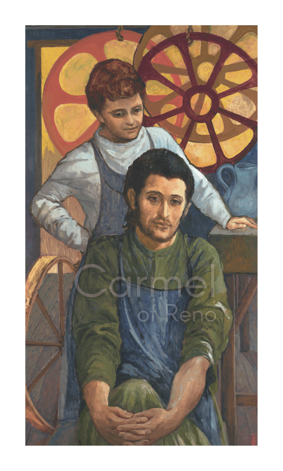 Joseph and Son - Canvas - Carmel of Reno